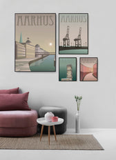 ViSSEVASSE AARHUS CITY HALL POSTER