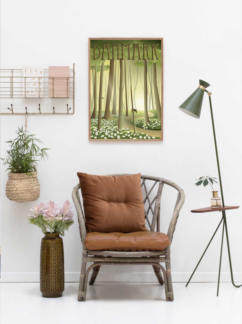 Denmark Anemones- poster