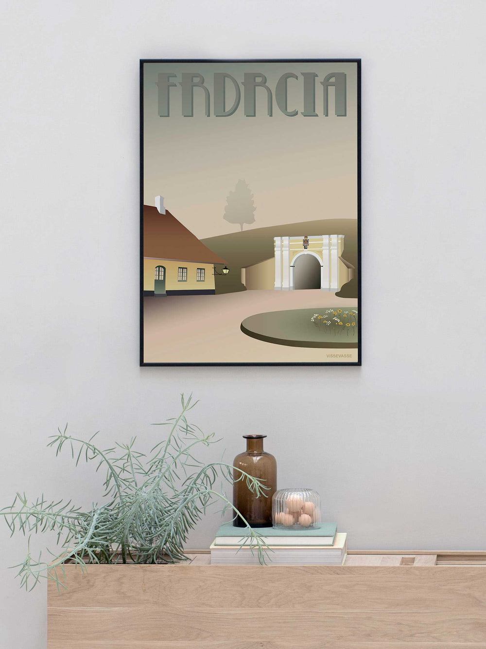 FREDERICIA poster by ViSSEVASSE - buy it here!